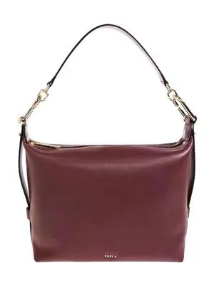 Furla Leather Tote Bag - Red