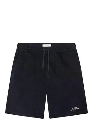 LES DEUX Signature Mini Shorts - Blue