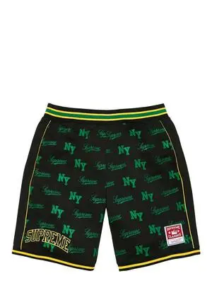 Supreme X Mitchell & Ness Basketball Shorts - Black