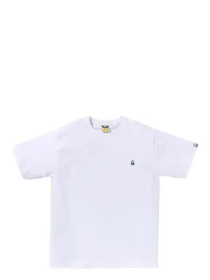 A BATHING APE Logo-print Cotton T-shirt - White