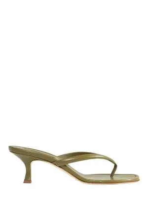 Manolo Blahnik Paterno Thong Sandals - Green