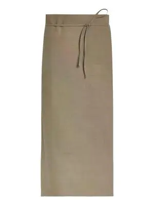 Calvin Klein Tie-fastening Midi Skirt - Brown