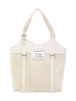 Dior 2000s Street Chic Trotter Tote Bag - Neutrals
