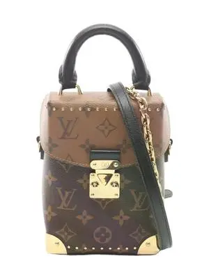 LOUIS VUITTON Camera Box Monogram Tote Bag - Brown