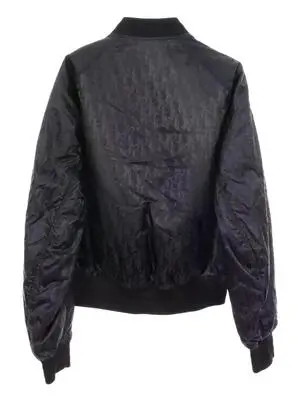 Dior Oblique Pattern Reversible Bomber Jacket - Black