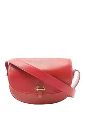 Hermès Hermès 1996 Balle De Golf Crossbody Bag Red