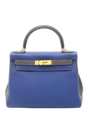 Hermès Kelly 28 Tote Bag - Blue