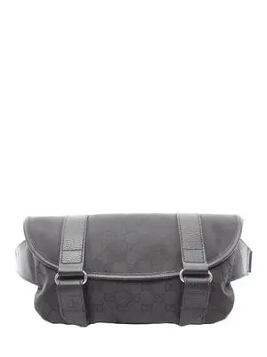 Gucci Gg Pattern Belt Bag - Black