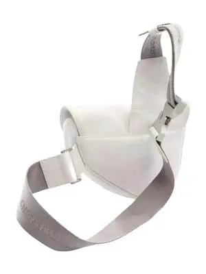 Dior Christian Dior Saddle Leather Body Bag White