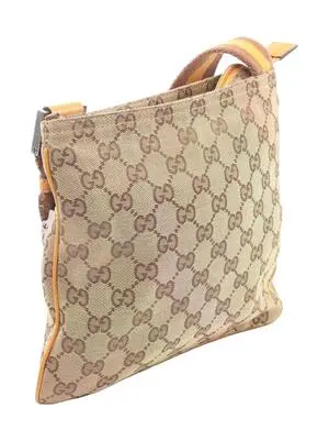 Gucci Gg Canvas Crossbody Bag - Neutrals