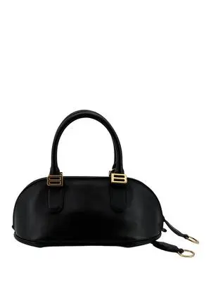 Balenciaga BALENCIAGA Bowling Bolero Leather Handbag Multicolor