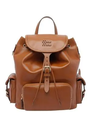 MIU MIU Miu Miu Calf Leather Backpack