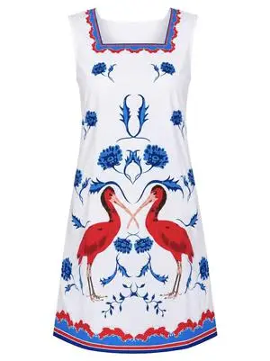 ISLAPAYAL Cayman Mini Dress - Blue