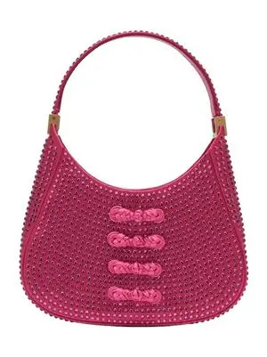 SAU LEE HANDBAGS Mini Sau Crystal Bag - Fuchsia