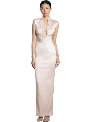 SAU LEE Li Gown - Pink