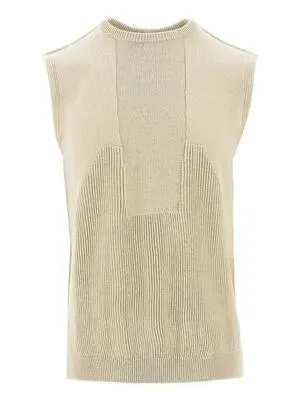 Rick Owens Wool Vest - Beige