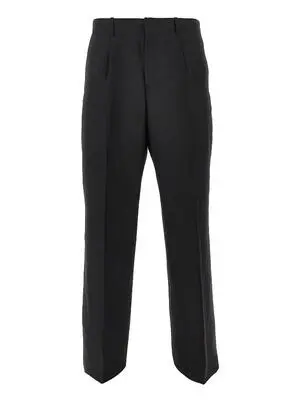 Our Legacy Wool Borrowed Chino Pants - Black