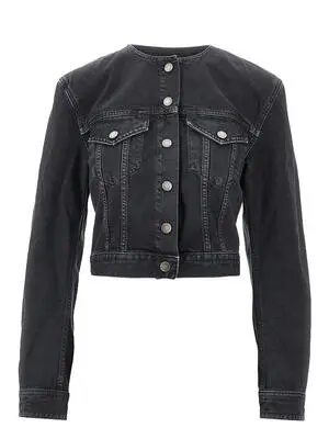 HAIKURE Shirley" Denim Jacket - Black