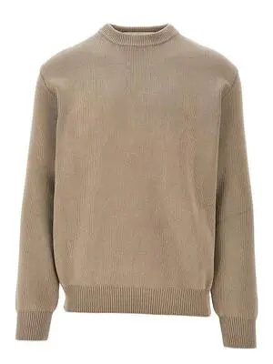 GOLDEN GOOSE Embroidered Cotton Sweater - Beige