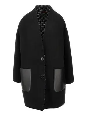 GUCCI GUCCI Wool And Silk Reversible Coat