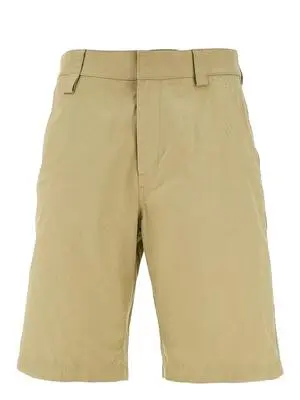 Bottega Veneta Cotton Twill Chino Shorts - Beige