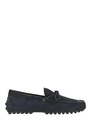TOD'S TOD'S Gommino Suede Leather Loafers Blue