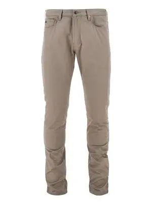 Emporio Armani Stretch Gabardine J06 Pants - Grey