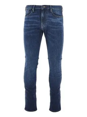 Emporio Armani EMPORIO ARMANI J06 Slim Fit Stretch Denim Jeans Blue