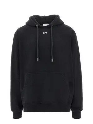 Off-White 3d Arrow Spray Hoodie - Black