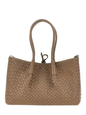 Bottega Veneta Reversible "pinacoteca" Bag - Beige