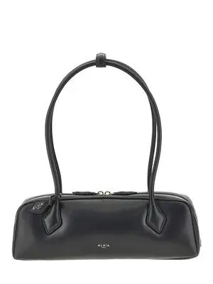 Alaïa Le Teckel' Padded Leather Medium Bag - Black