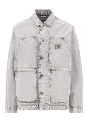 Carhartt Work In Progress Denim Double Front Jacket - Grey