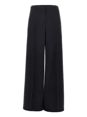 THE ROW The Row Dender Wool Gabardine Wide Leg Pants