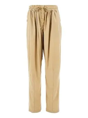 Isabel Marant Étoile Falcona Lyocell-blend Pants - Beige