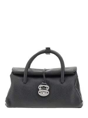 ZANELLATO ZANELLATO Small Dotta Leather Bag Black