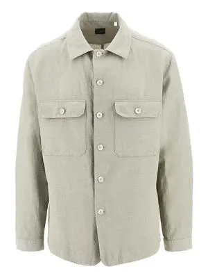 XACUS Cotton And Linen Hirt Man