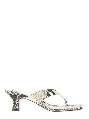 PARIS TEXAS PARIS TEXAS Python-Print Leather Mules