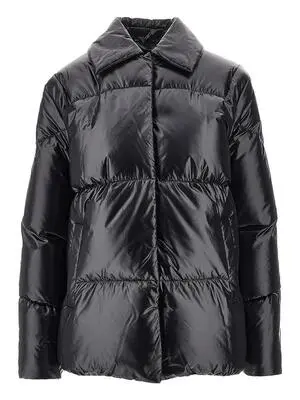 Khrisjoy Quilted Nylon Down Jacket - Black