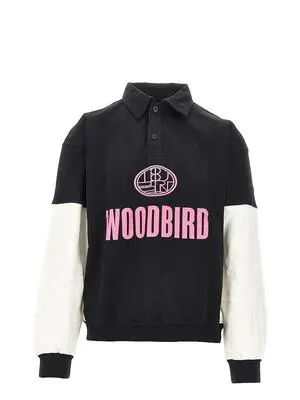 WOODBIRD Wbloke Port Weat Polo - Black
