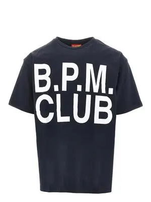 PUBLIC POSSESSION B. P.m. Club' Cotton T-shirt - Black