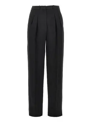 Loulou De Saison Alio Pants With Double Dart - Black