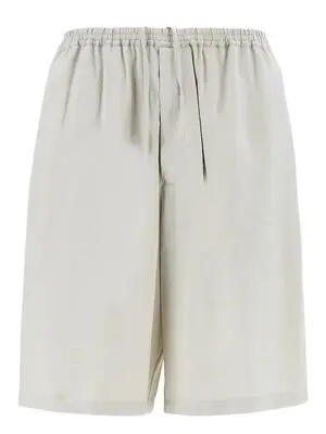 EMPORIO ARMANI Emporio Armani Modal-Blend Wide Leg Shorts