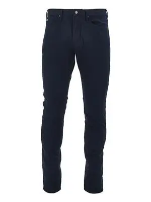 Emporio Armani Stretch Canvas J06 Slim Fit Pants - Blue