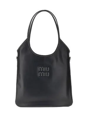 Miu Miu MIU MIU "ivy" Leather Tote Bag Black
