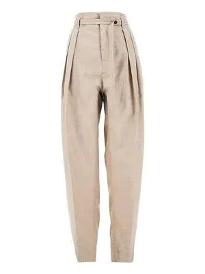 BOTTEGA VENETA BOTTEGA VENETA Light Wool Belted Trousers