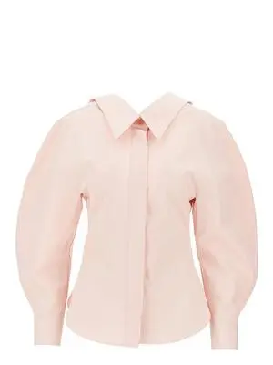 GIVENCHY GIVENCHY Poplin Shirt With Voluminous Rounded Sleeves