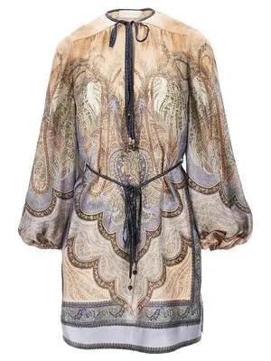 ZIMMERMANN ZIMMERMANN Wanderlust Silk Tunic Mini Dress