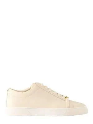 Jennifer Chamandi JENNIFER CHAMANDI Leather Sneakers Ivory