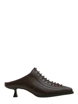 PREV Prev "Rachel" Mule With Sculptural Heel