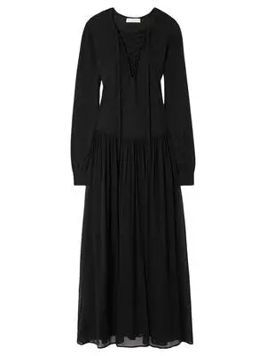 Ulla Johnson Colette Midi Dress - Black